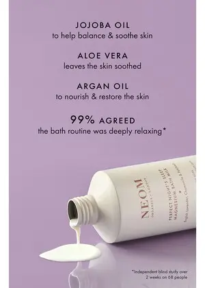 NEOM ORGANICS Perfect Night's Sleep Magnesium Bath Bath, Silk