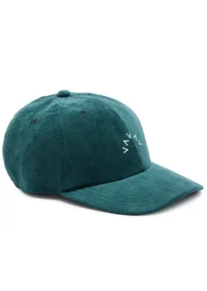 Varley Franklin Logo-embroidered Chenille Cap Dark Green