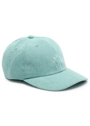 Varley Franklin Logo-embroidered Chenille Cap Light Green