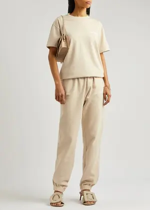 Jacquemus Le Jogging Logo Sweatpants - Beige