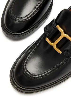 Chloé Marcie 65 Leather Loafers