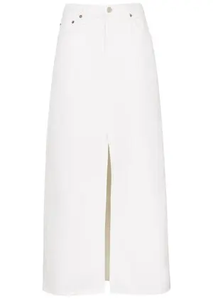 AGOLDE - AGOLDE Leif Denim Maxi Skirt