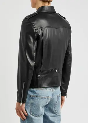 Saint Laurent Leather Biker Jacket
