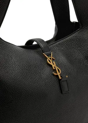Saint Laurent Bea Leather Tote - Black