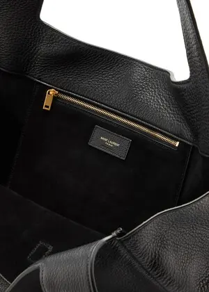 Saint Laurent Bea Leather Tote - Black