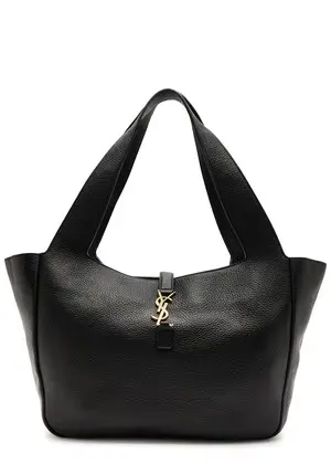 Saint Laurent Bea Leather Tote - Black