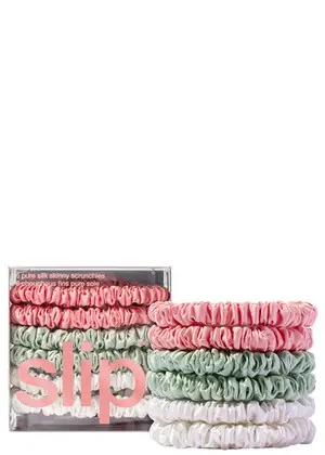 Slip Silk Skinny Scrunchies - Pure