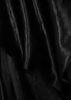 Saint Laurent Satin Maxi Dress
