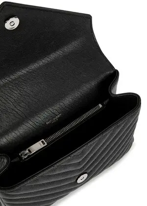 Saint Laurent College Medium Shoulder Bag - Black