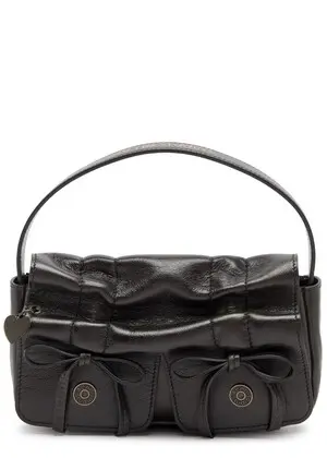 Acne Studios Rev Micro Crinkled Leather Top Handle Bag