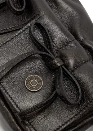 Acne Studios Rev Micro Crinkled Leather Top Handle Bag