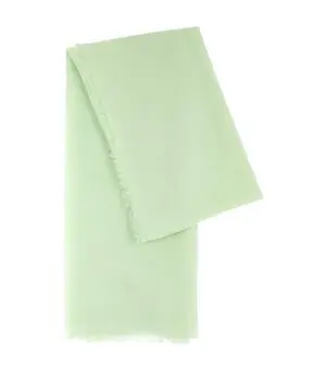 AMA PURE Fringed Cashmere Scarf