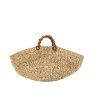 ARANAZ-Aranaz Market Large Raffia Top Handle Bag