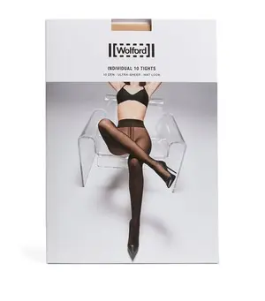 Wolford Individual 10 Tights - Beige