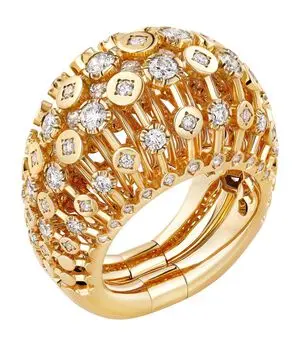 Cartier Gold And Diamond Libre Polymorph Ring