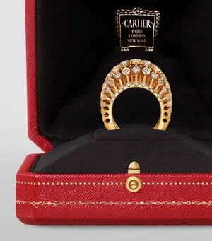 Cartier Gold And Diamond Libre Polymorph Ring