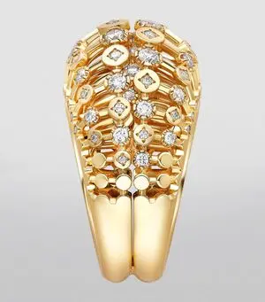Cartier Gold And Diamond Libre Polymorph Ring