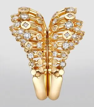 Cartier Gold And Diamond Libre Polymorph Ring