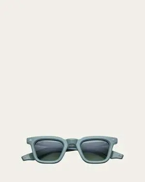 JACQUES MARIE MAGE Leclair Square Sunglasses - Breathe
