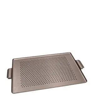 KAYMET Rubber Grip Serving Tray - Brown