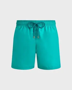 Vilebrequin Solid Mahina Swim Trunks - Green