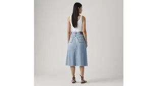LEVI'S High-rise A-line Decon Skirt
