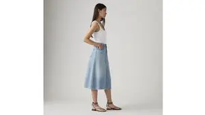 LEVI'S High-rise A-line Decon Skirt