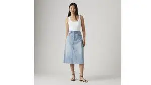 LEVI'S High-rise A-line Decon Skirt