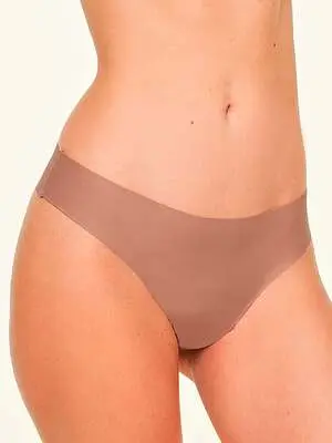 Victoria's Secret Adore Me Francine Thong Panty - Beige