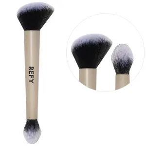 REFY Dual Ended Complexion Brush - One-color