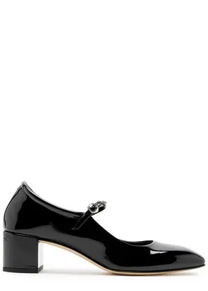 AeydĒ Aline Patent Leather Mary Jane Pumps
