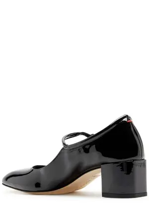 AeydĒ Aline Patent Leather Mary Jane Pumps