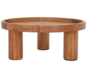 SAFAVIEH Meek 3 Leg Round Coffee Table - One-color