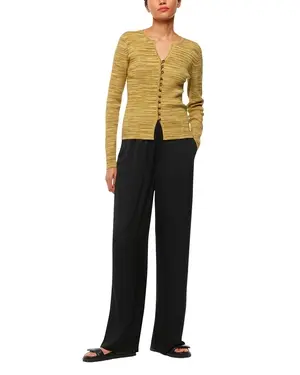 Whistles Spacedye Button-front Cardigan