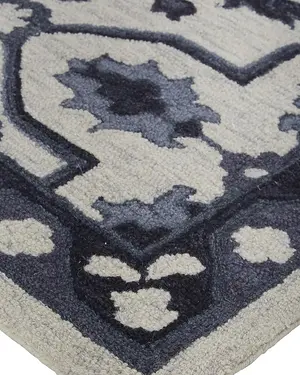 FEIZY Fallon Fln8839f Area Rug, 2' X 3 - Gray/blue