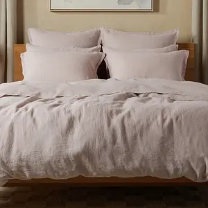 PARACHUTE Linen Top Sheet, Full/queen Haze