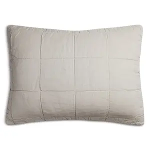 PARACHUTE Linen Box Quilted King Sham, Set Of 2