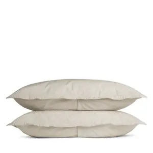 PARACHUTE Percale King Sham, Set Of 2 - Bone