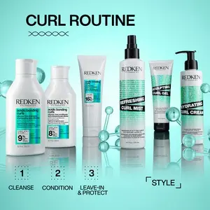 REDKEN Acidic Bonding Curls Shampoo For Damaged Curls & Coils