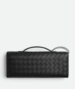 Bottega Veneta Intrecciato Leather Clutch