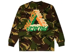 PALACE P3d Longsleeve - Woodland Camo