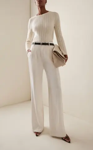 NILI LOTAN Alise Silk Sweater