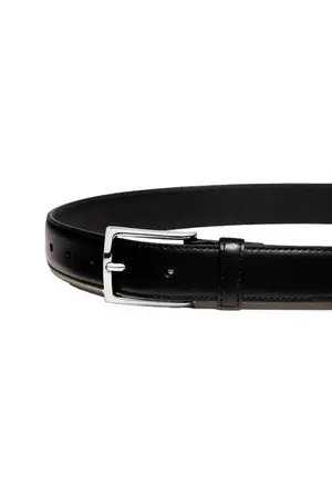 CHARLES TYRWHITT Leather Belt - Black