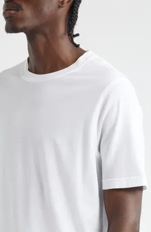Thom Sweeney Classic Cotton T-shirt - White