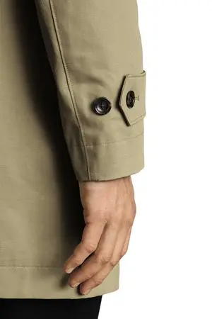 CHARLES TYRWHITT Classic Cotton Raincoat - Limestone
