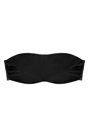 JOURNELLE Estelle Mixed Media Bandeau - Black