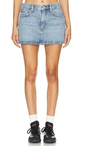 AGOLDE Alek Mini Skirt - Force