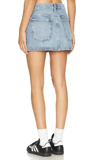 AGOLDE Alek Mini Skirt - Force
