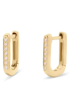 BROOK & YORK Nori Cubic Zirconia Earrings - Gold