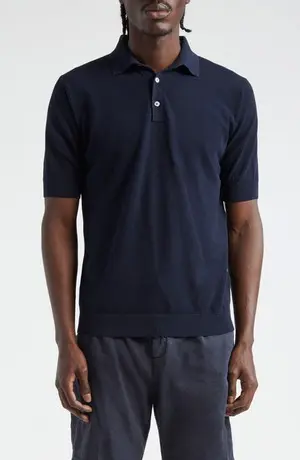 Thom Sweeney Cuff Polos For Men